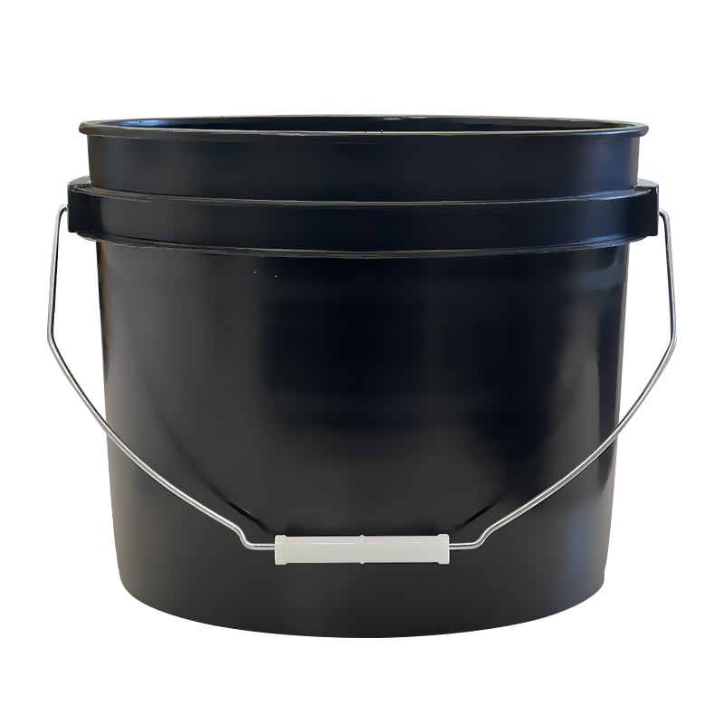 Seau/chaudiere 12l noir vide